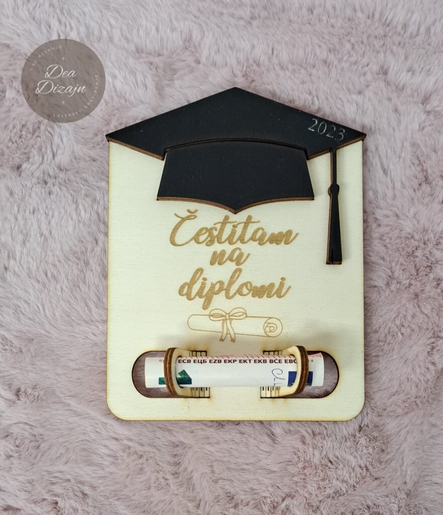 Čestitka za diplomu - Dea Dizajn